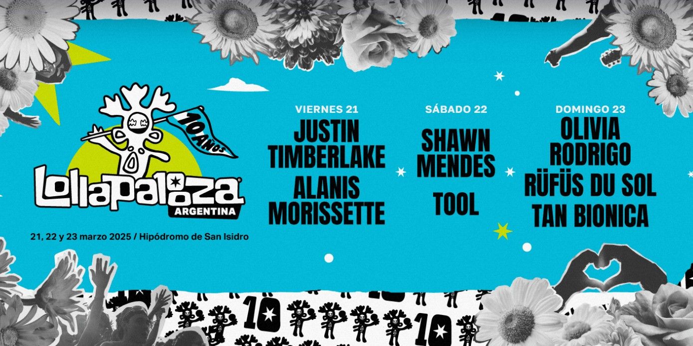 Visit Argentina Events Lollapalooza 2025